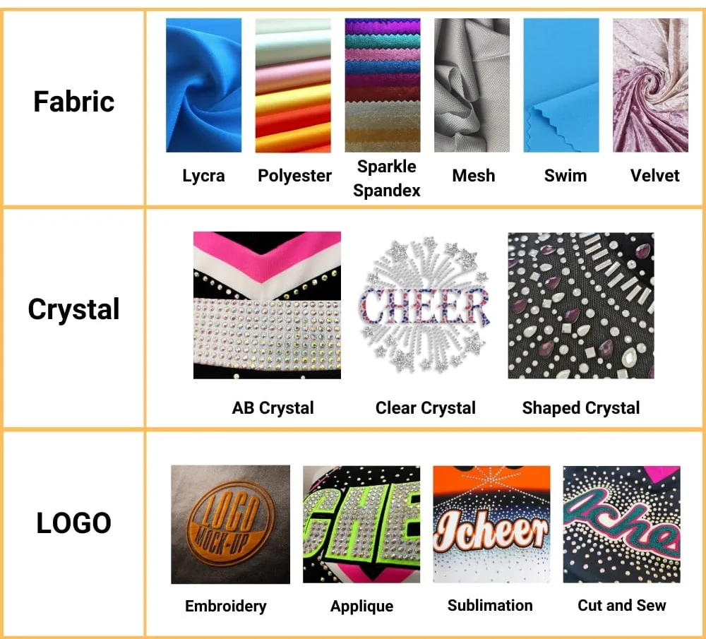 HyperFlex Cheerleading Bold Stripe and Accent Cheer Uniform Glamorous ...