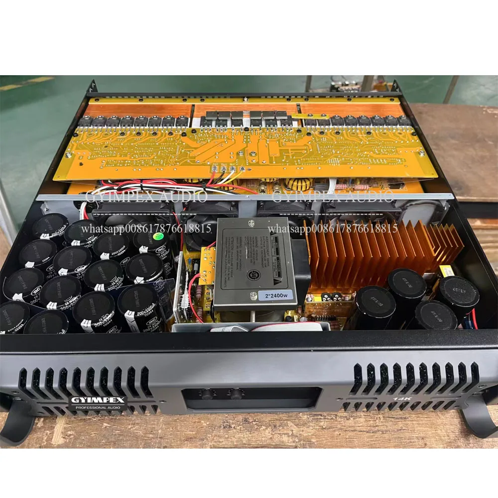14k Hifi Audio Smps Music Class Td Amplifier 2*7000w Professional Digital Pro Audio Power ...