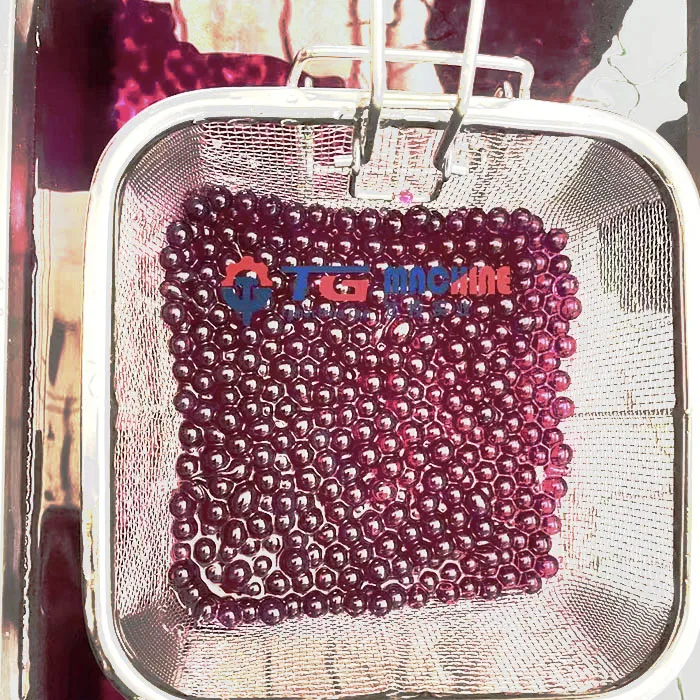 Sus304 Small Mini Automatic Bursting Boba Pearls Juice Balls Making ...