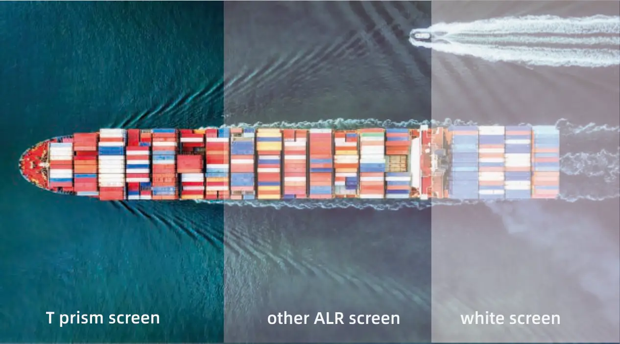 SCREENPRO Ambient Light Rejecting ALR Projection Screen Fabric Sample