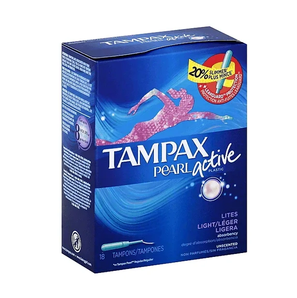 Tampax Pearl Tampons With Plastic Applicator - Buy Tampax Pearl Tampons ...