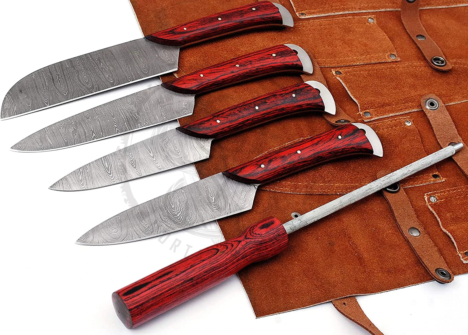 New Arrival Professional Chef Knife Set BBQ Knives Set 5 Pieces Set in ...