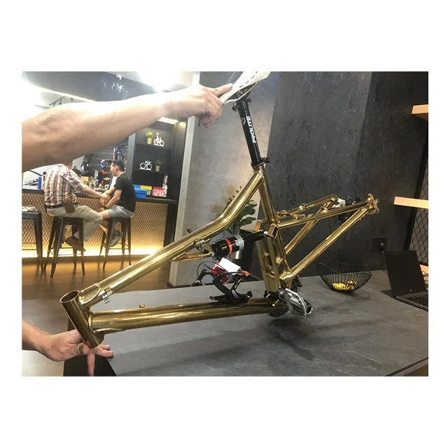 High Quality PVD Titanium Gold Coated Bicycle Parts Attractive Acrylic ...