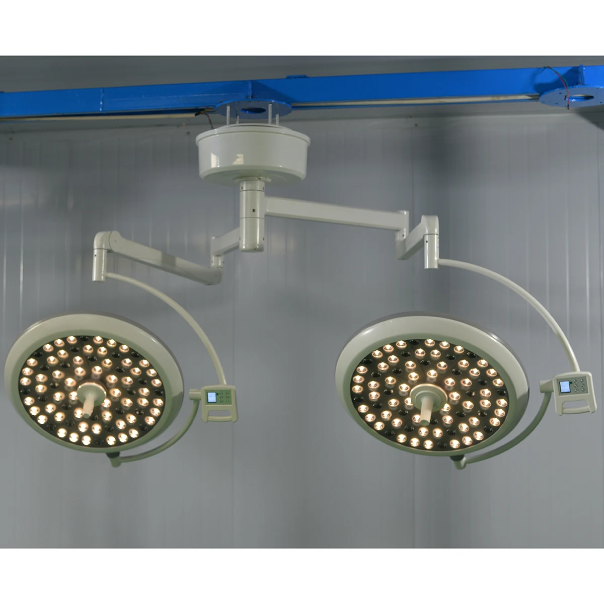 Hospital Led Shadowless Operating Lamp 2-arm Led Medical Light Medical ...