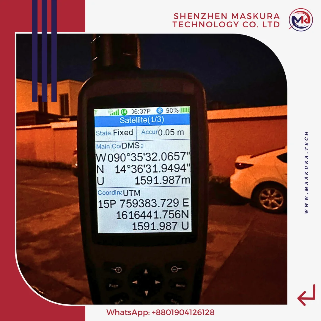 High-precision 660 Rtk Handheld Gps Terminal For Surveying And Mapping ...