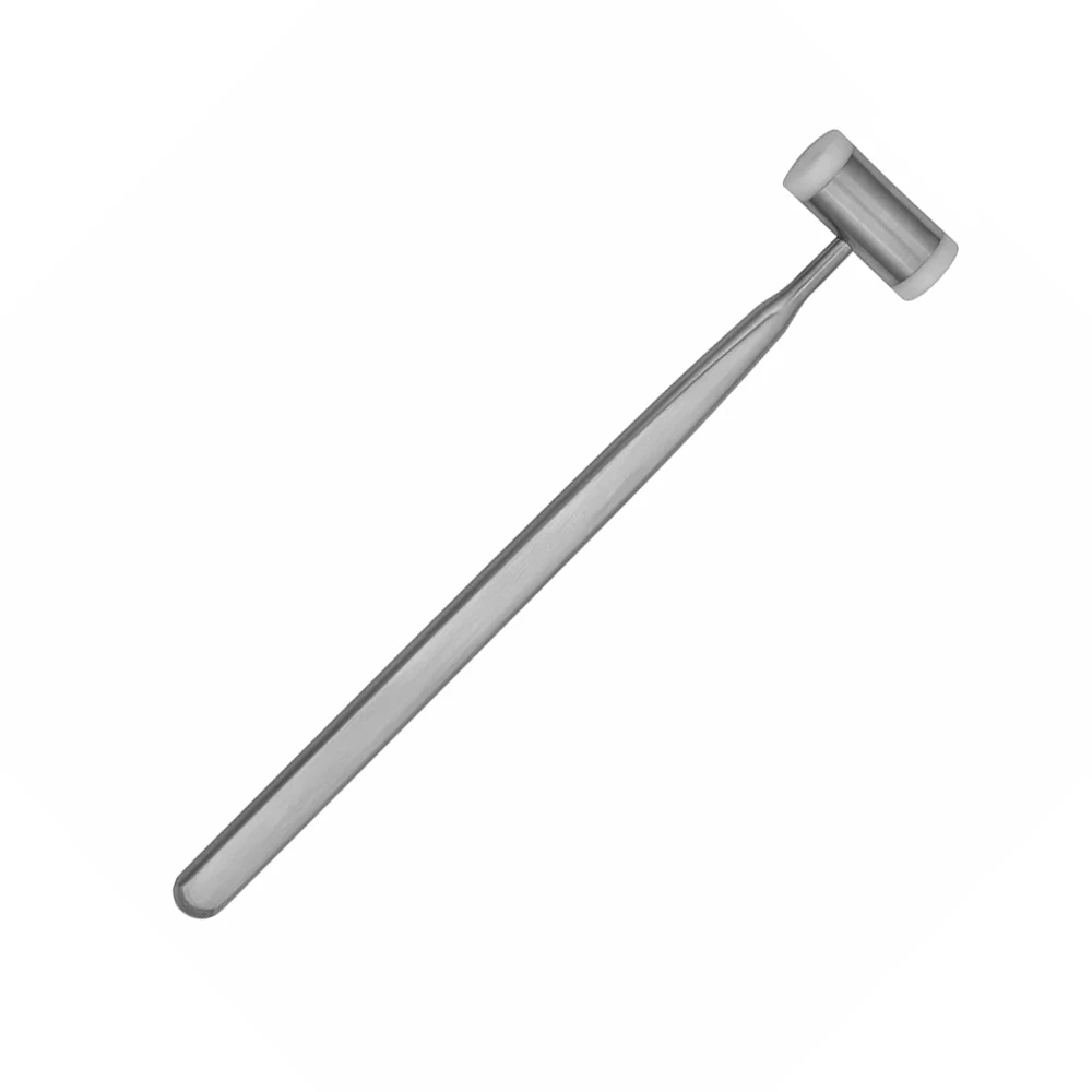 Plain Handle Mead Bone Mallet 7 1/2" 25.8 Mm Diameter Replaceable Nylon ...