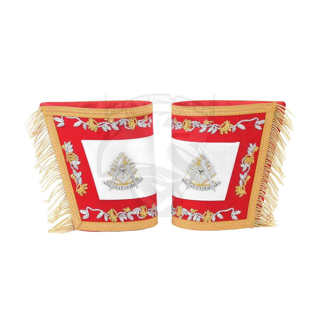 Past High Priest Embroidered Masonic Regalia Cuffs New Arrival Masonic ...