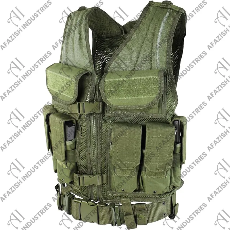 2024 NEW Larger MOLLE Layout Combat Vest Supplies Personal Tactical ...