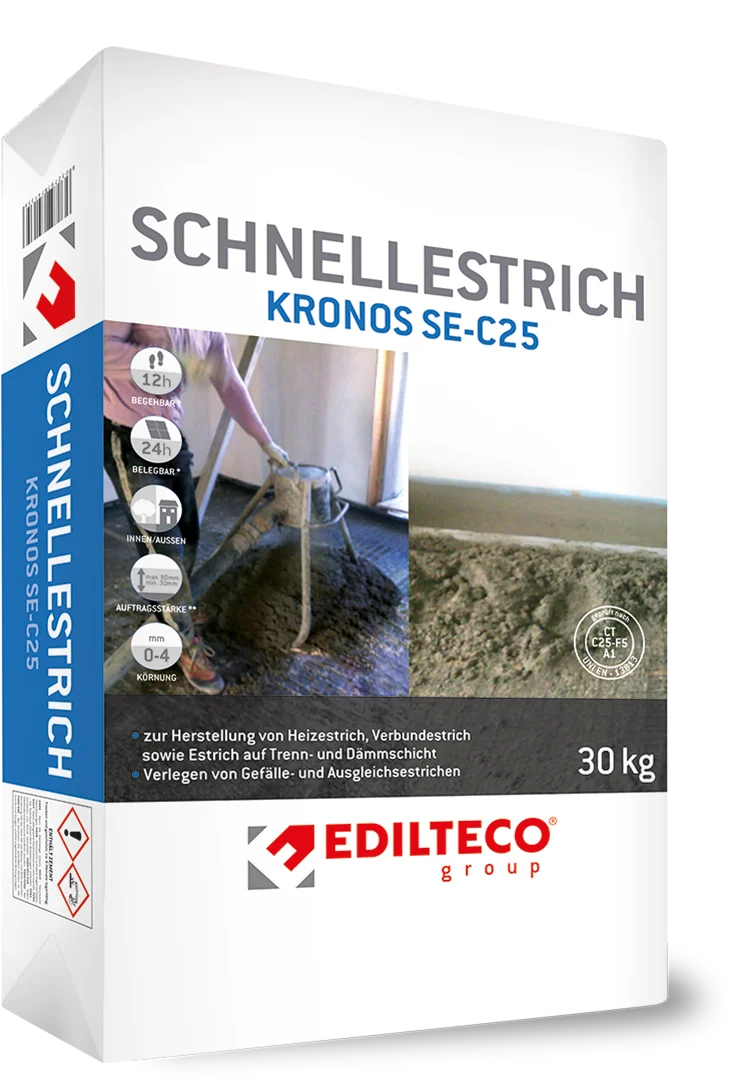 Kronos Traditional Fast-Drying Cement Screed - Best for Self-levelling