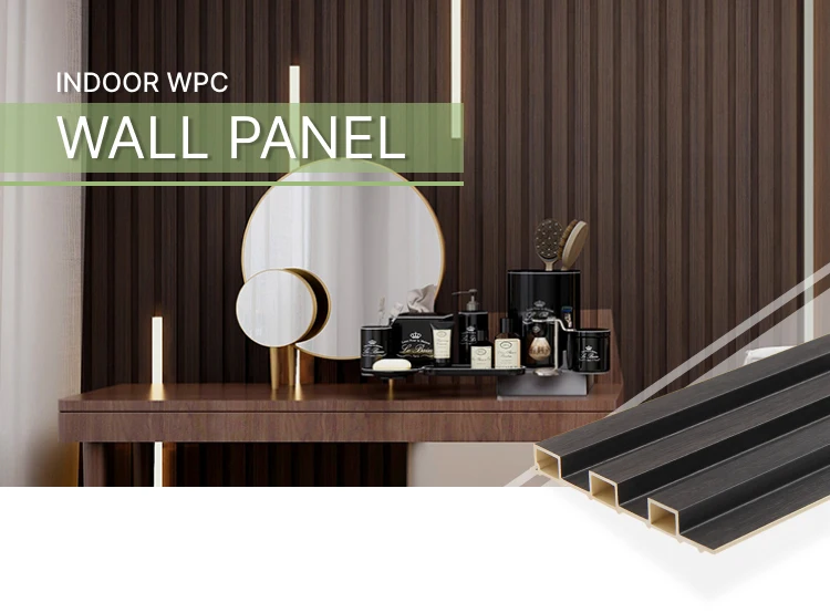 Foju Bamboo And Wood Fiber Wpc Wall Panels For Interior Decoration ...