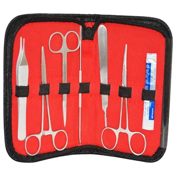 New 7 Pcs Basic Medical Dissecting Kit - Surgical Anatomy Set ...