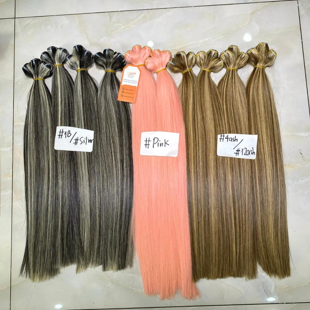 Alibaba.com: Hot Highlight Color Hair Weave Bundles, 6-34 Inches Length ...