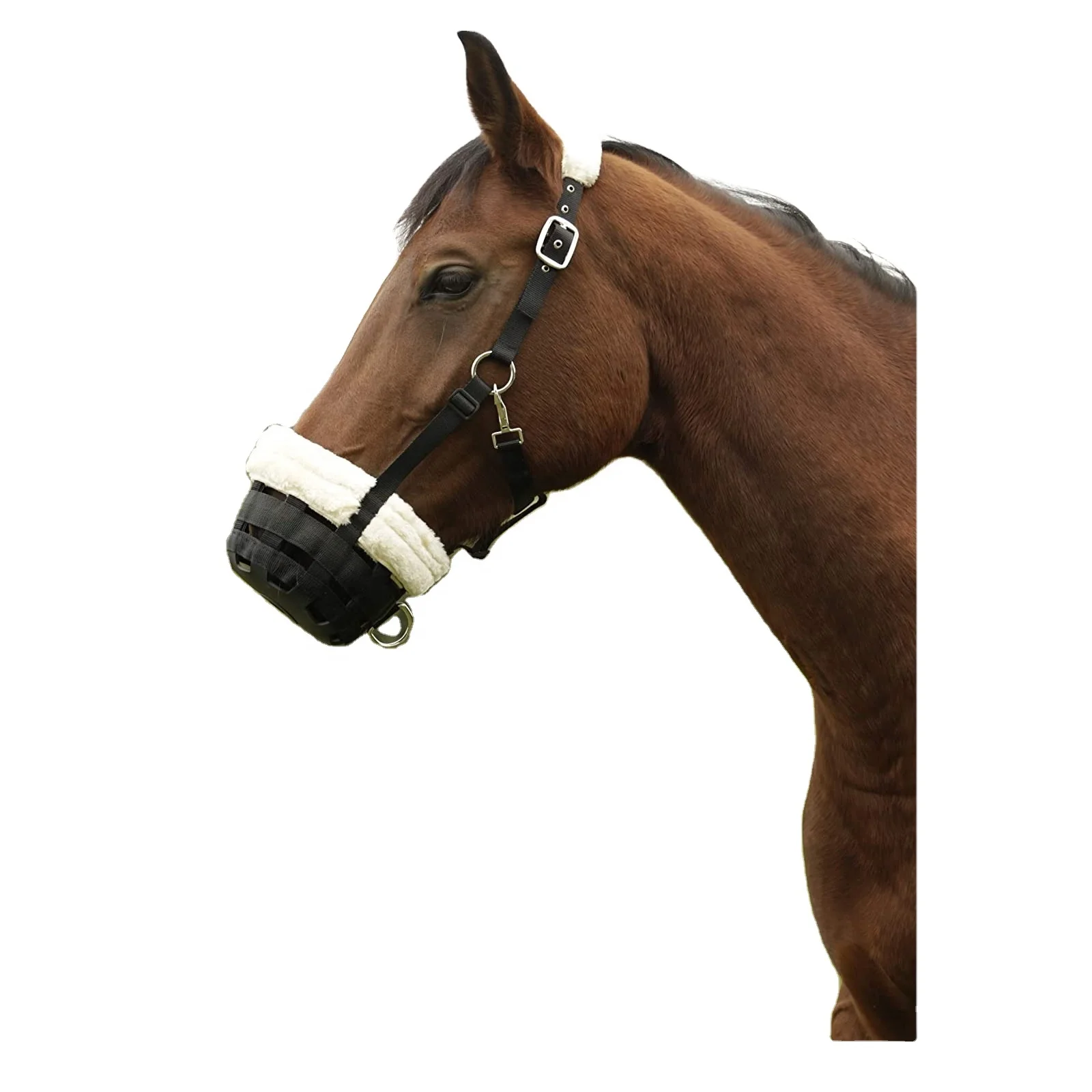 Top quality Horse Muzzle Anatomical Hot Multi Muzzle Slows Eating Size ...