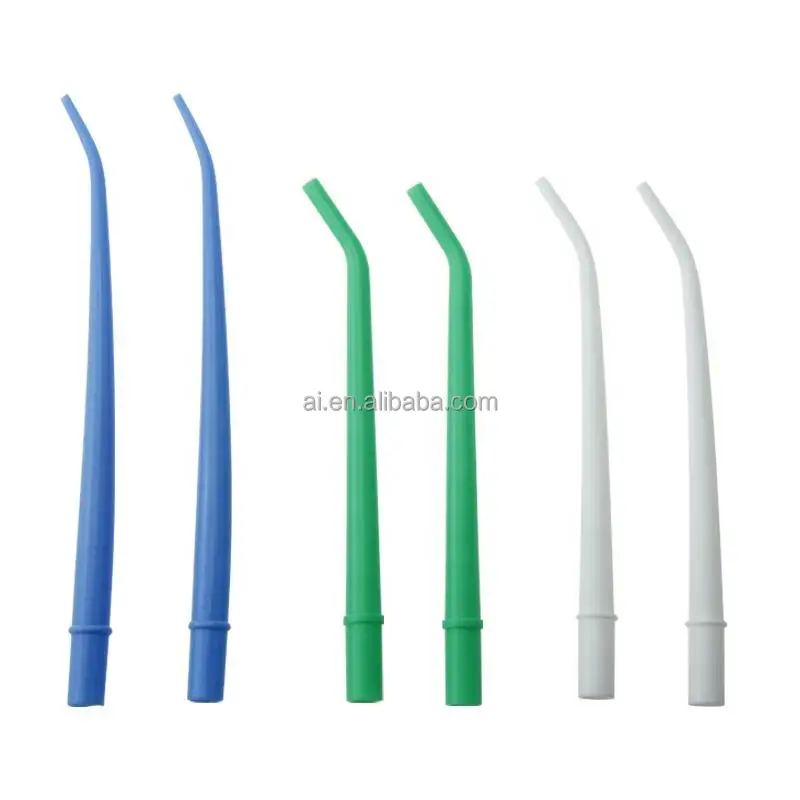 Dental Disposable Saliva Aspirator Ejector Suction Tube Surgical Strong ...