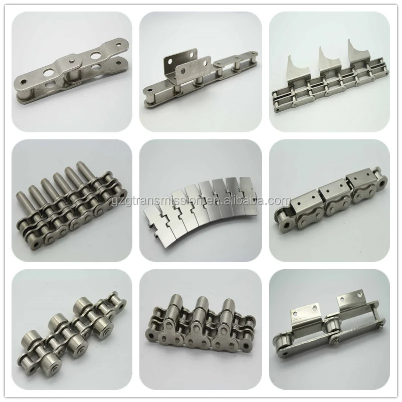 Stainless Steel Hollow Pin Transmission Driving Chain 08BHP 12BHP 40HP ...