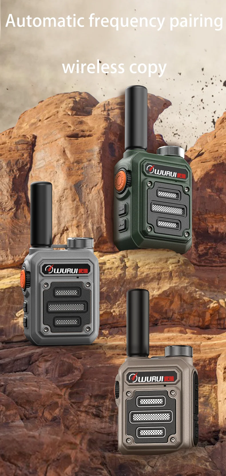 Adult Long-distance High-frequency Walkie-talkie Wireless Woki Toki Is ...