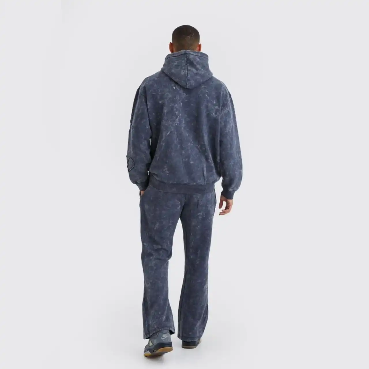 Custom Acid Sun Washed Fleece Tracksuit For Men Cheap Price ...