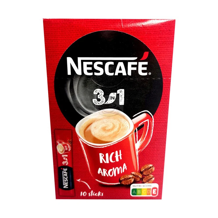 Nescafe 3 In 1 Classic Rich Aroma Instant Coffee In Single Serve Pack ...