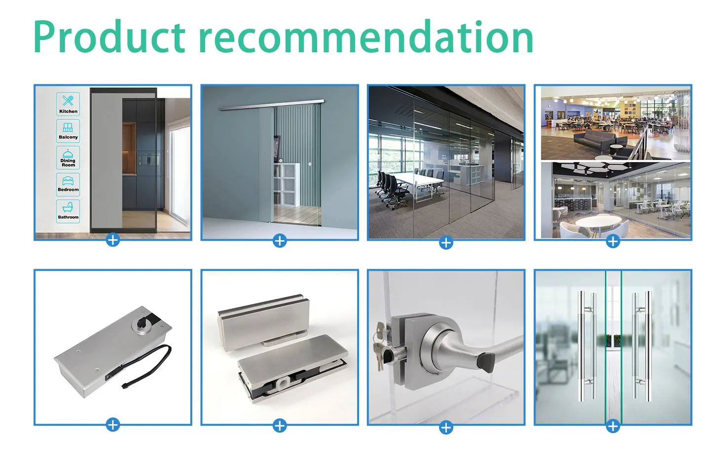 QIWIN Ghost Floating Sliding Door System - Modern & Stylish