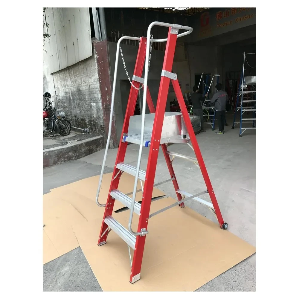 Prima Telescoping Ladder Scaffolding Horizontal Work Platform Climbing ...