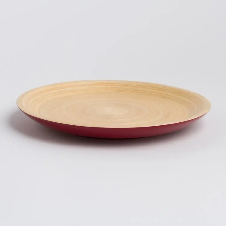 Eco-friendly Spun Bamboo Plate Set - Top Selling Tableware