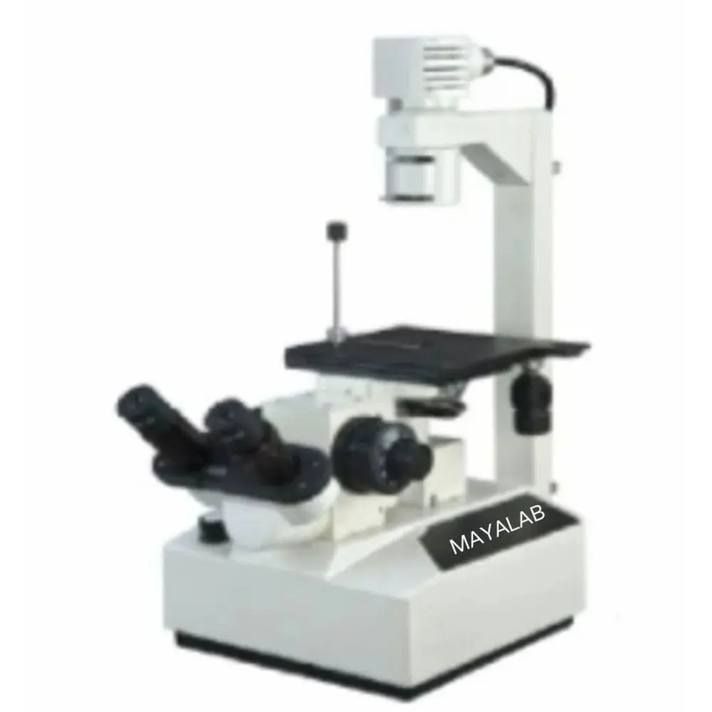 400x Tissue Culture Biological Microscope with LED Light Source ...