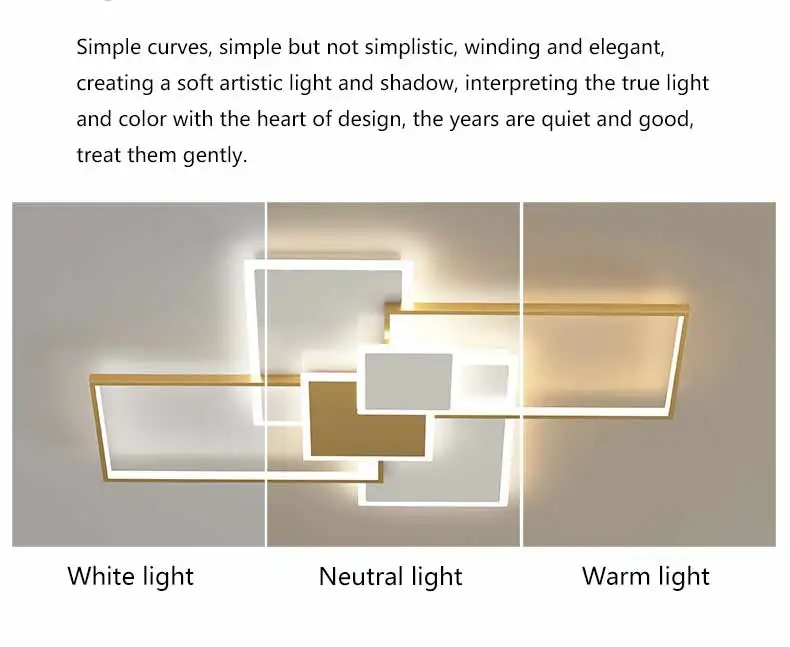 Living Room Study Ceiling Light Minimalist Fashion Bedroom Led Ceiling ...