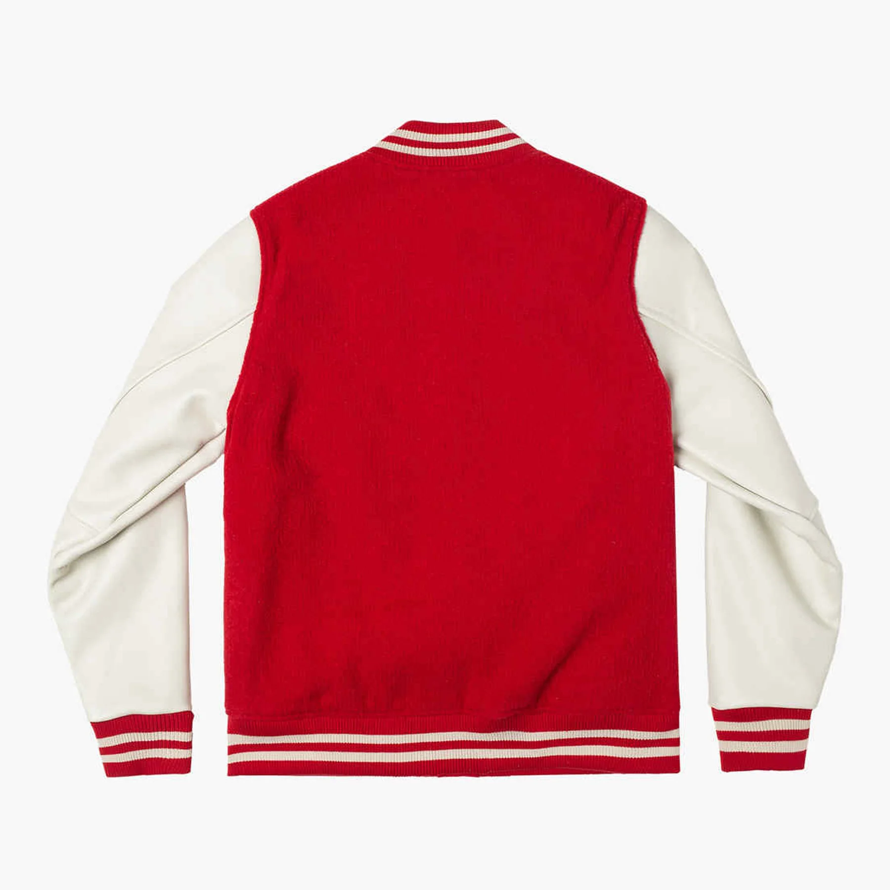 New Arrival Leather Sleeve Varsity Jacket Brand New High Quality Custom ...
