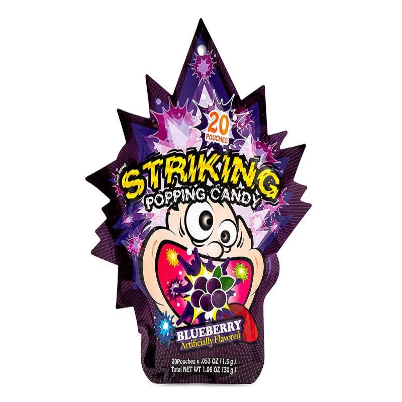 Striking Popping Candy Melon Flavor,30 Grams Soda Drink Flavor - Buy ...