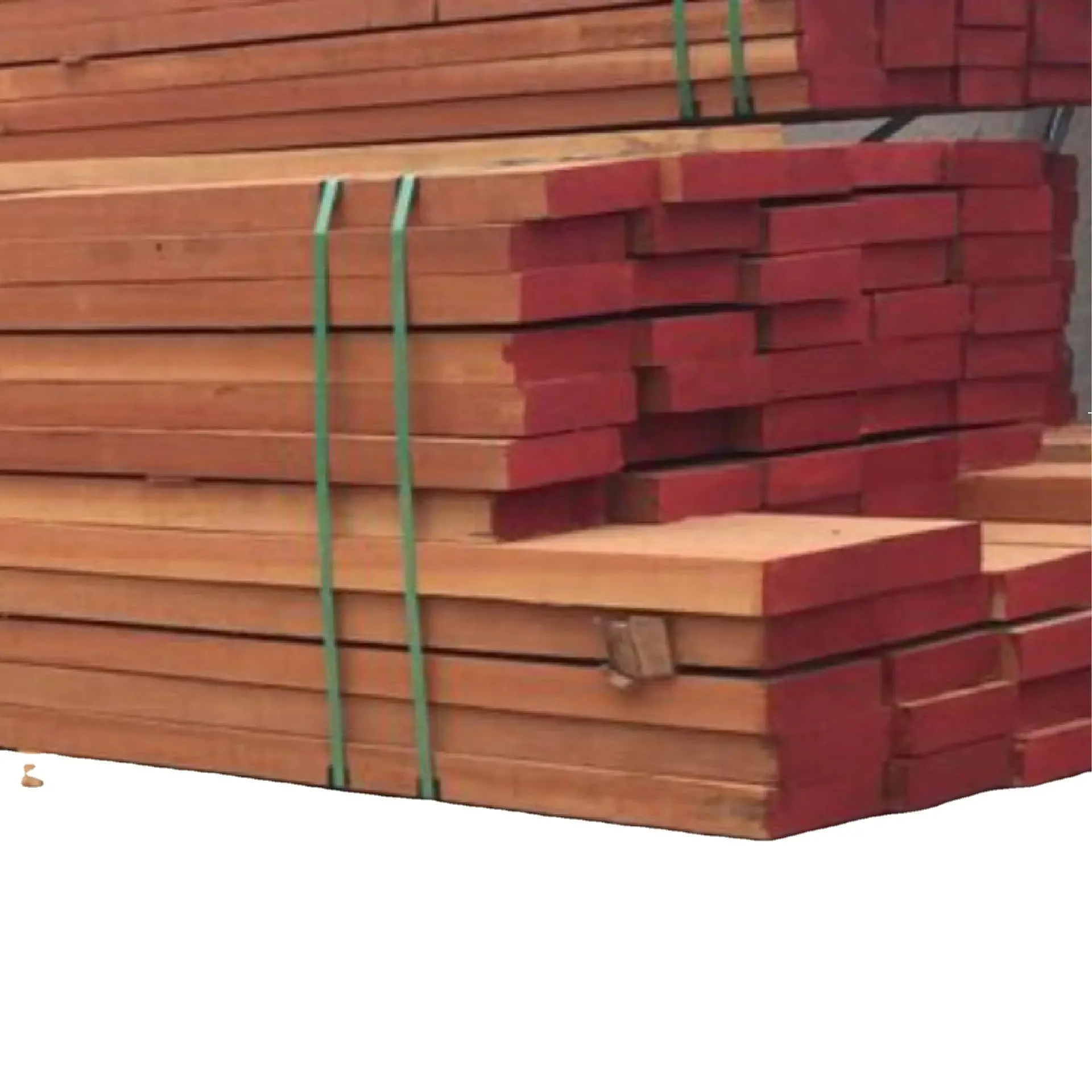 Hardwood Red Meranti Sawn Timber / Planks for Building Pine Wooden ...