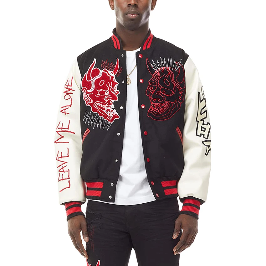 Vintage Men Custom New Embroidered Chenille Patches Versities Jacket ...