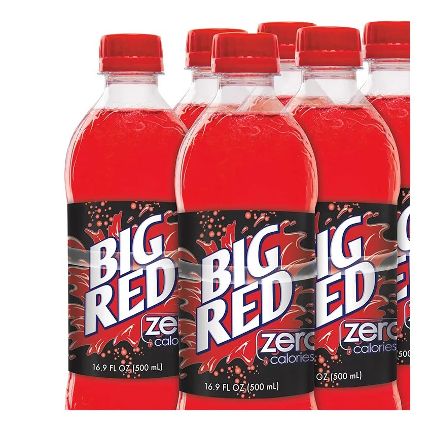Original Big Red Soft Drink Can Pack 33cl Big Red 355ml Can Cold Drink ...