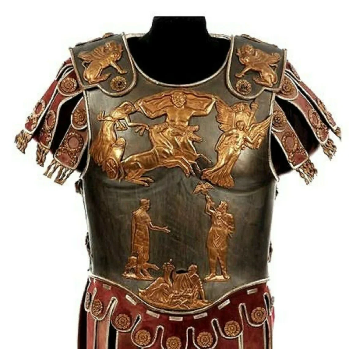 Medieval Roman Chest Armor Reenactment Cuirass Fantasy Armor ...
