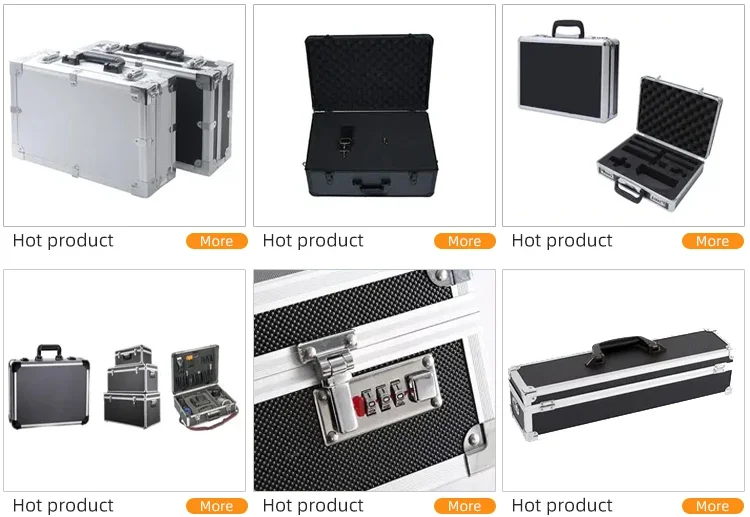 Custom Make Professional Trunk Cable Flight Case Aluminium Case Safety ...