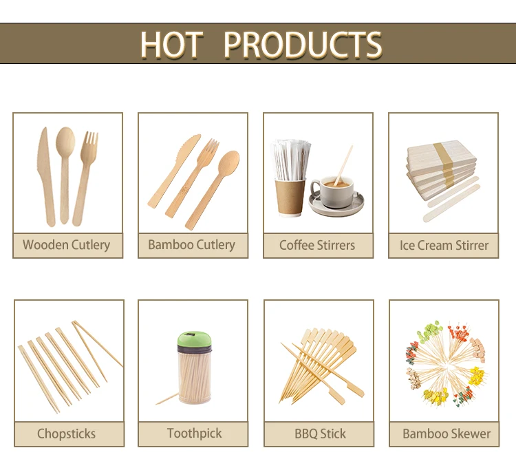 Eco Friendly Compostable Private Label Disposable Flat Wooden Spoon ...