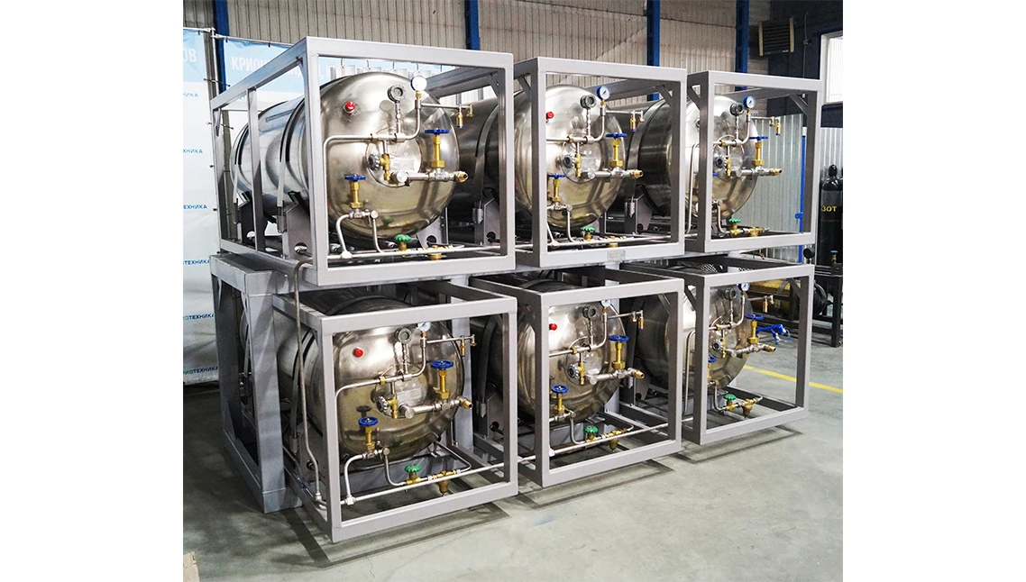 Customized Volume 0.6 Mpa Made Of Carbon Steel Stainless Steel Low-pressure Cryogenic Gasifier ...