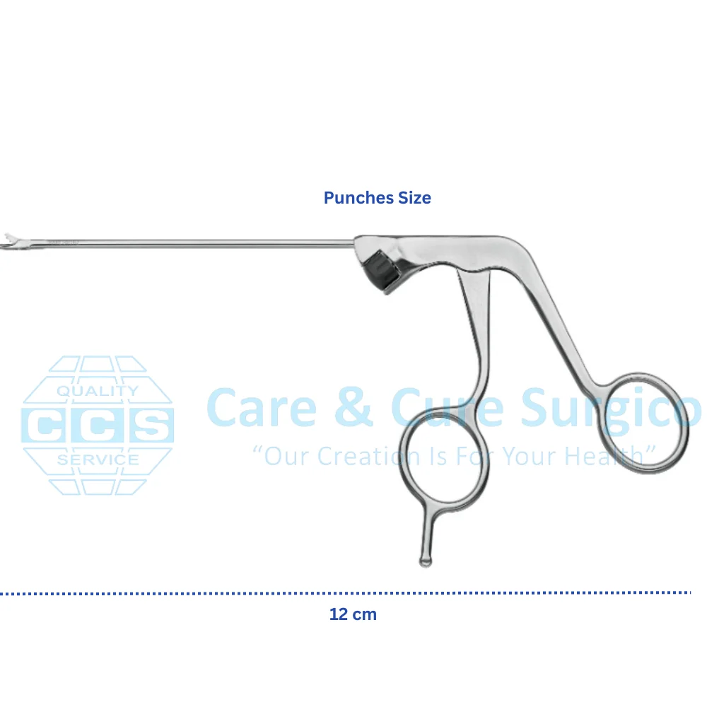 Arthroscopy Punch Straight Cutting 12cm Wide Orthopedic Instrument ...