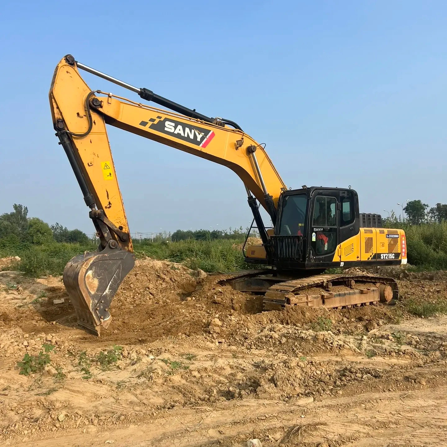 Selected 20 Tons Excavator Used Sany Excavator Sy215c 215c-9 245 285 ...