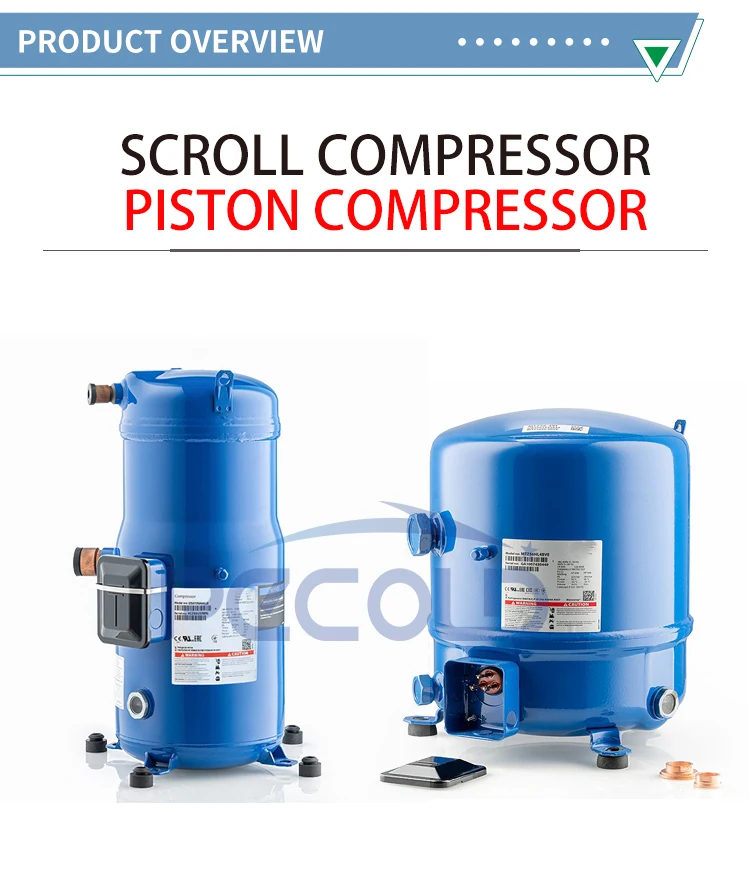 Refrigeration Compressors 7hp Ntz215a4lr1a Hermetic Maneurop Compressor ...