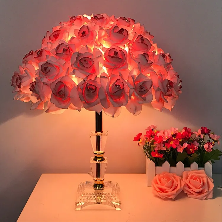 Preserved Flower Table Lamp - Creative Wedding Gift