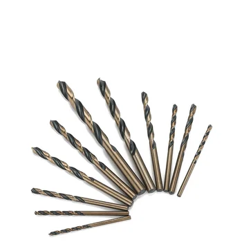 Hss Straight Shank High Cobalt Twist Drill Bit For Drilling Holes In ...