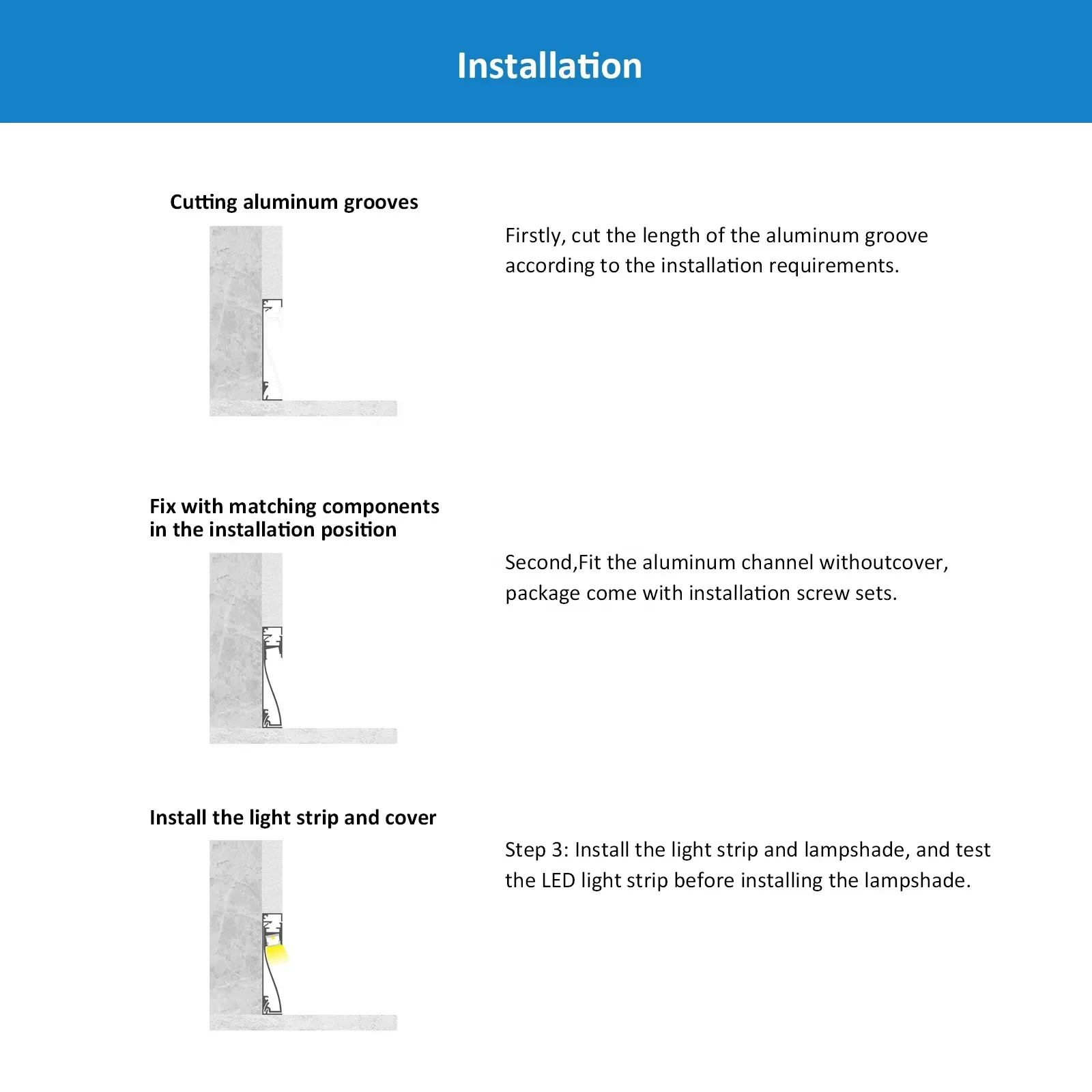 High Quality Customized Led Aluminum Skirting Board Led Channel ...