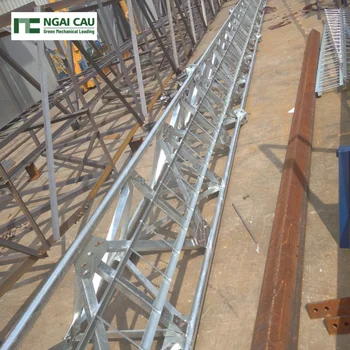 Galvanized Steel Telecommunication Tower Built To Customer's ...