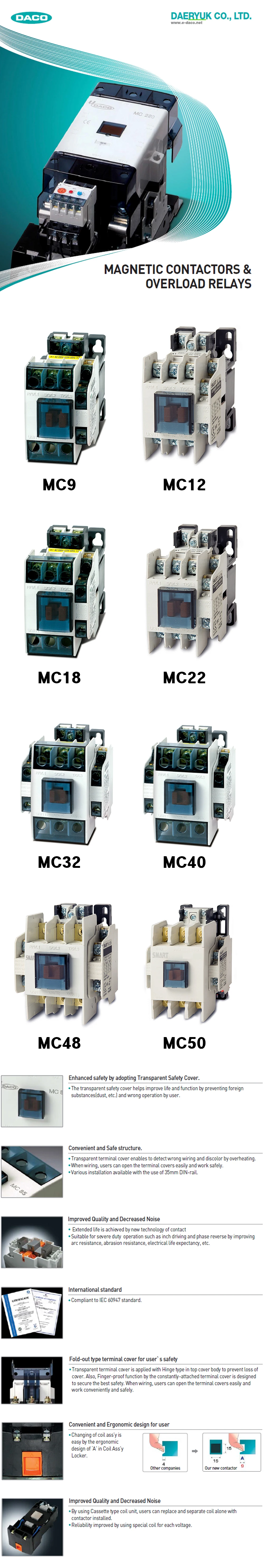 DACO_MC Magnetic Contactor| Alibaba.com