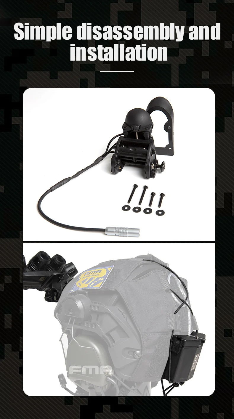 Factory Wholesale Adapter Headset Fma Avs-9 Pilot Nvs Mount With ...