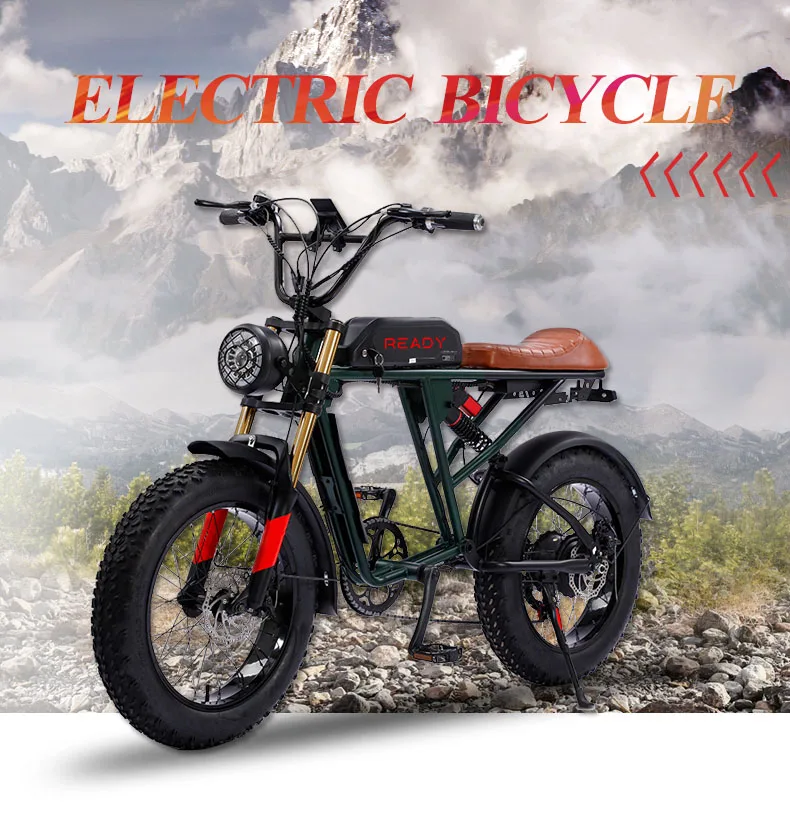 Cheapest Super73 Dual Motor Ebike - 1000W Fat Tire Power