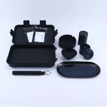 Custom Smoking Tool Kit Smoke Accessories 5 In 1 Set Tobacco Grinder ...