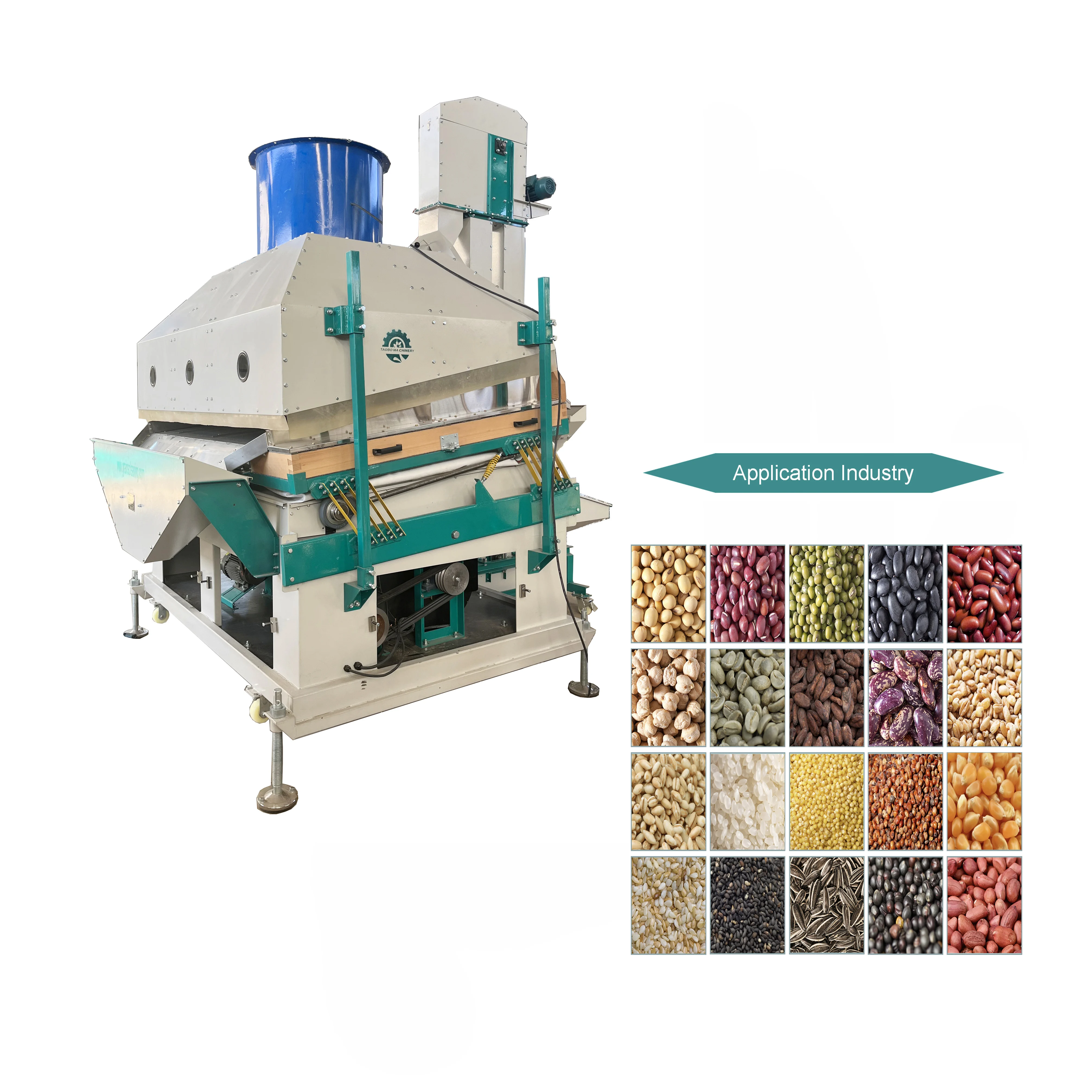 Stone Cleaning Removing Machine Wheat Paddy Destoner - Buy Coffea Bean ...