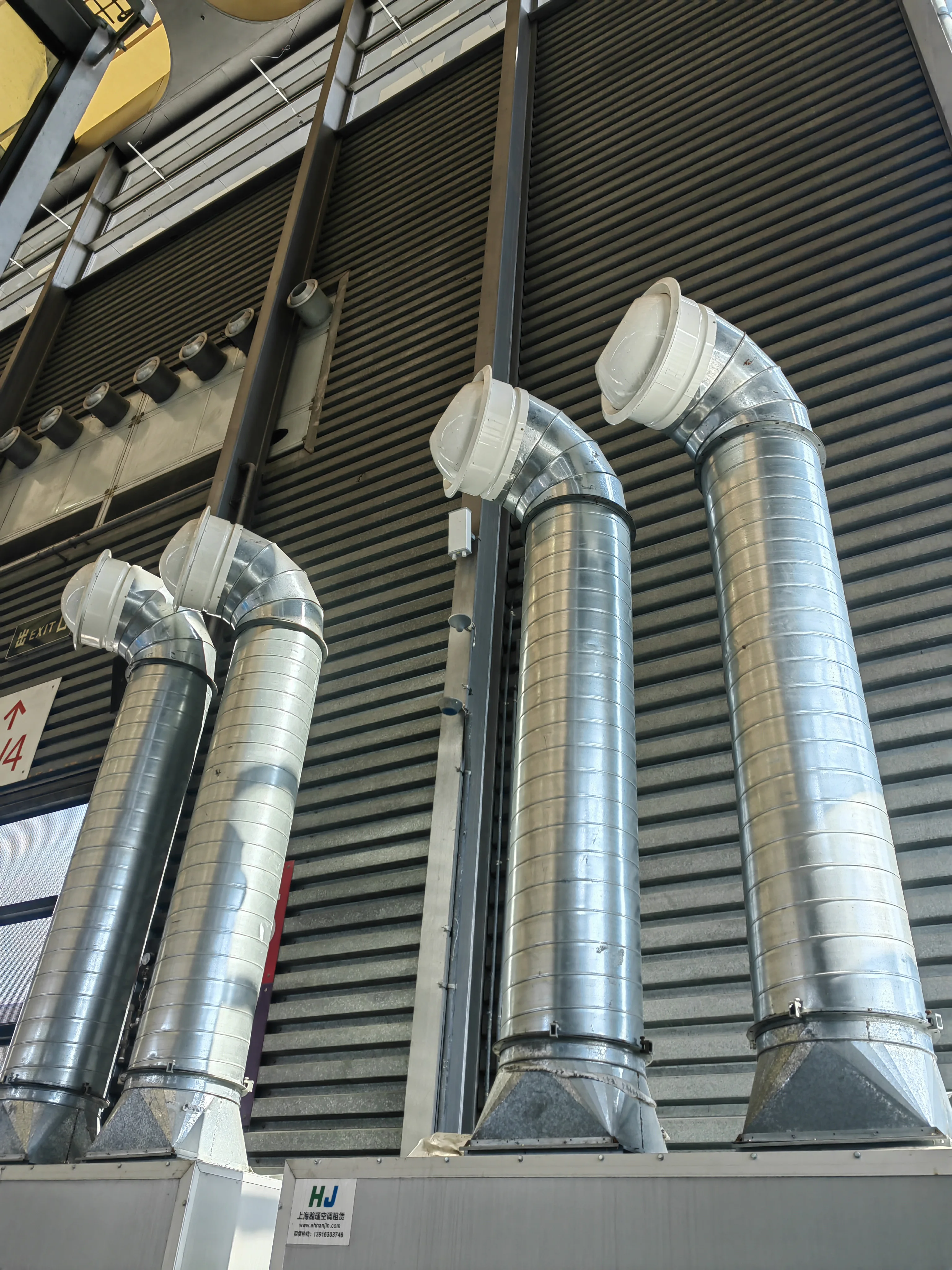 Hvac Adjustable Round Supply Air Nozzle Diffuser Aluminum Wall Mount ...