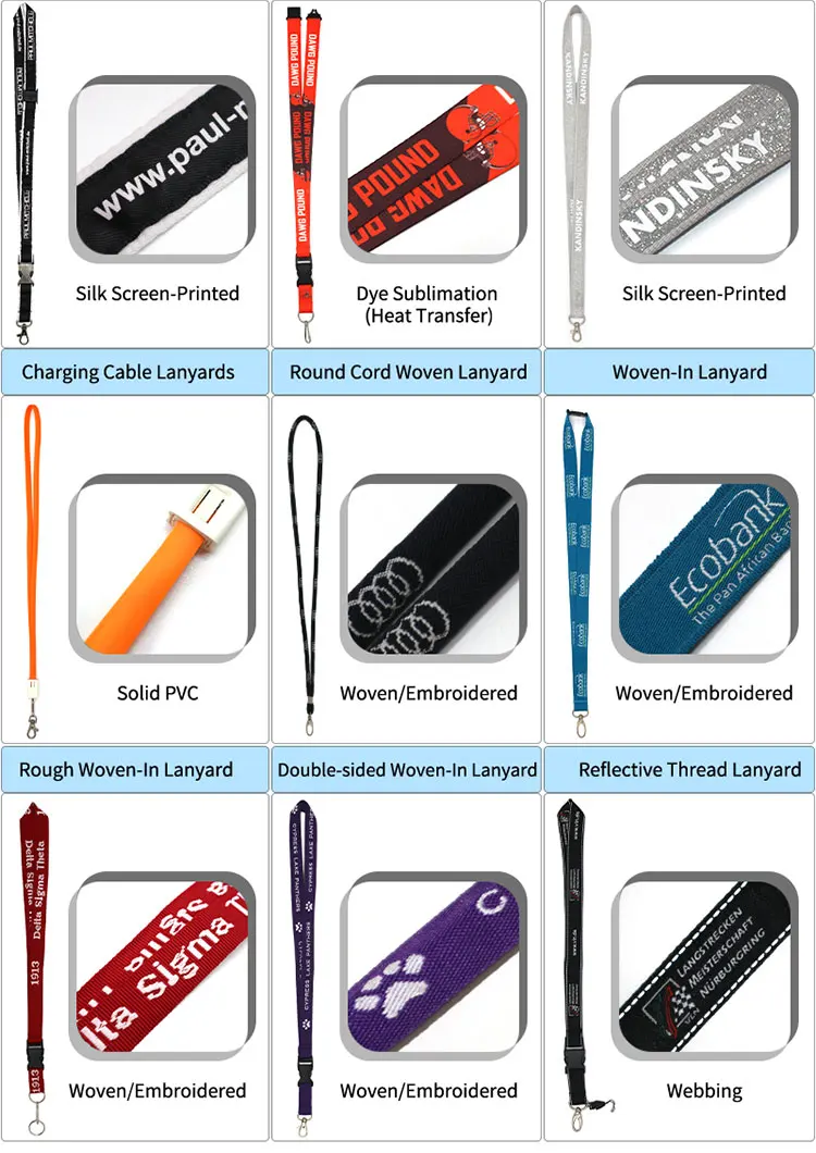 Personalized Lanyards With Logo Sublimation Custom Printed Lanyards ...
